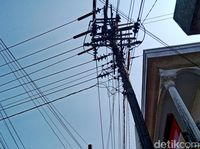 Kabel Listrik di Mampang Depok Sempat Terbakar, Diduga Korslet