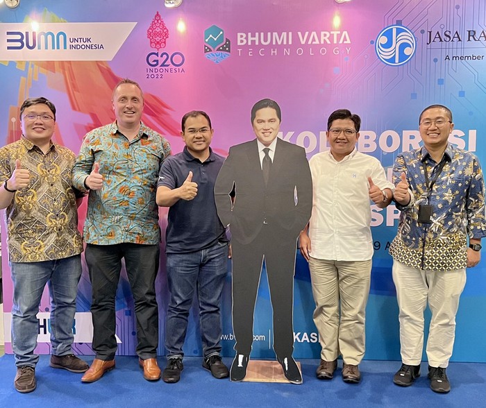 Bhumi Varta Technology Jasa Raharja Teken Mou Pemanfaatan Data Spasial