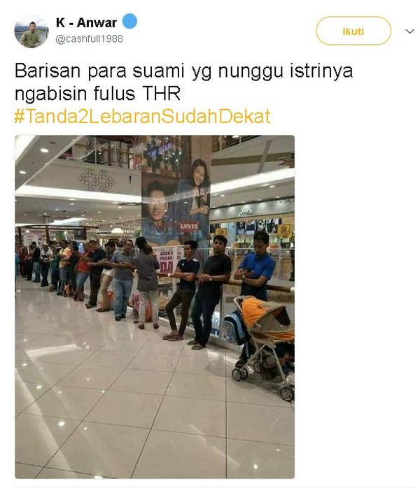 Memes Belanja Lebaran