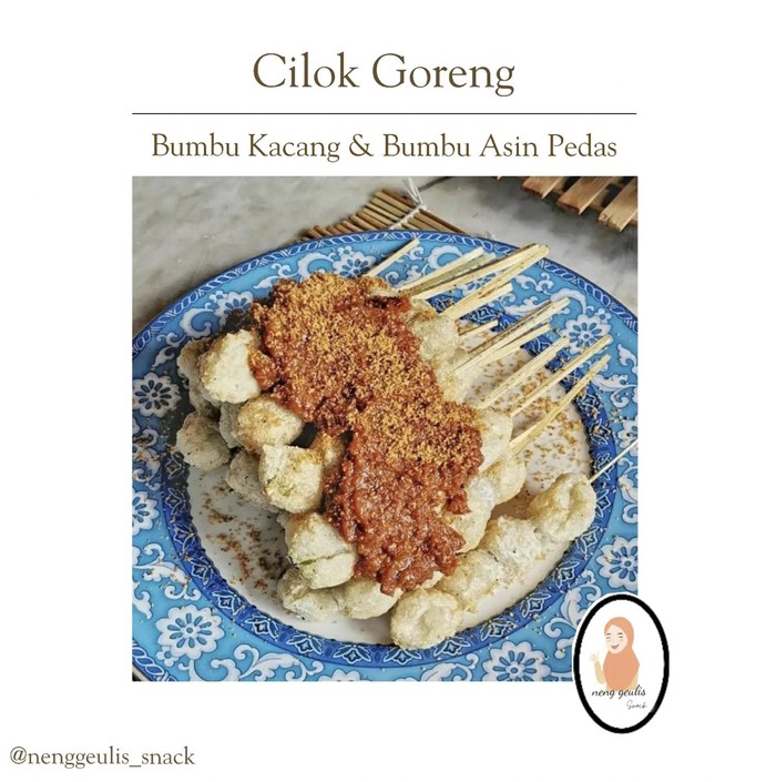 20 Cilok Mantul Ada di Sini, Cilok Goang hingga Isi Keju