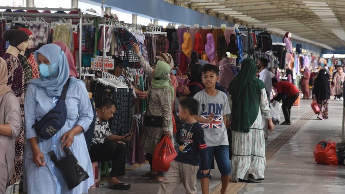Pasar Tanah Abang Dibuka Lagi Usai Libur Lebaran