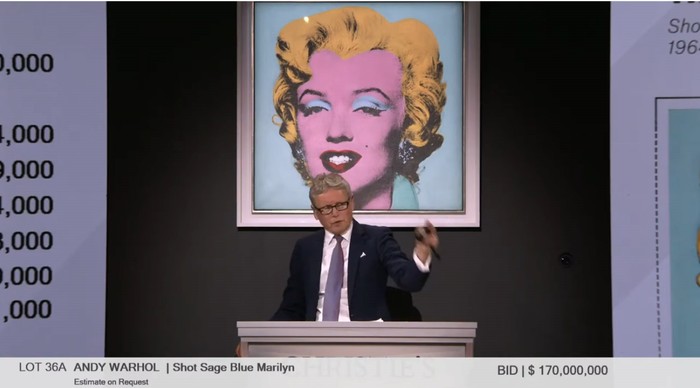 Fenomenal! Lukisan Marilyn Monroe Pecahkan Rekor Sejarah Fenomenal! Lukisan Marilyn Monroe Pecahkan Rekor Sejarah