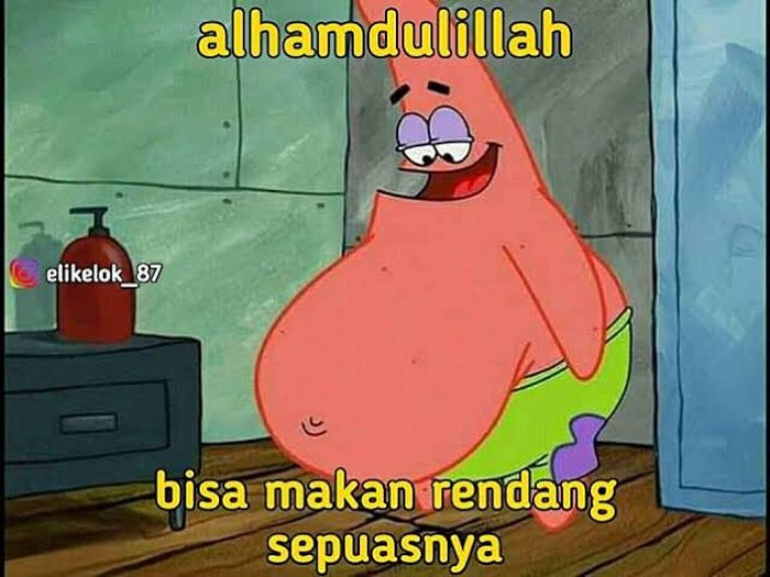 10 Meme Kekenyangan yang Bikin Langsung Mager