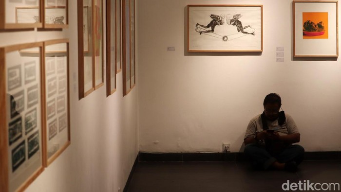 Puluhan Karya Seniman Bali dan Yogya Dipamerkan di Bandung