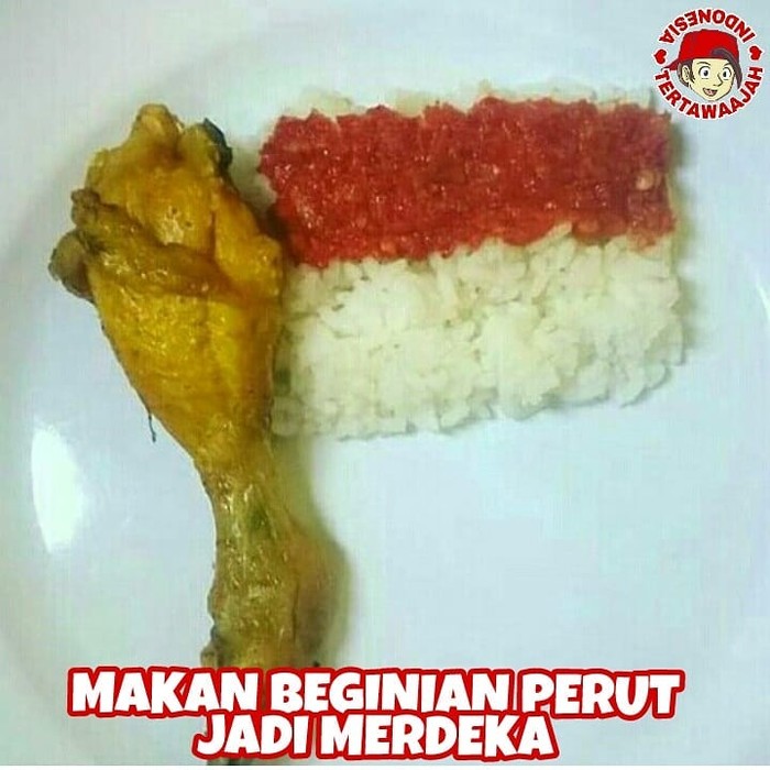 Tak Habis Pikir! 10 Meme Ini Tunjukkan Cara Makan Unik Orang Indonesia