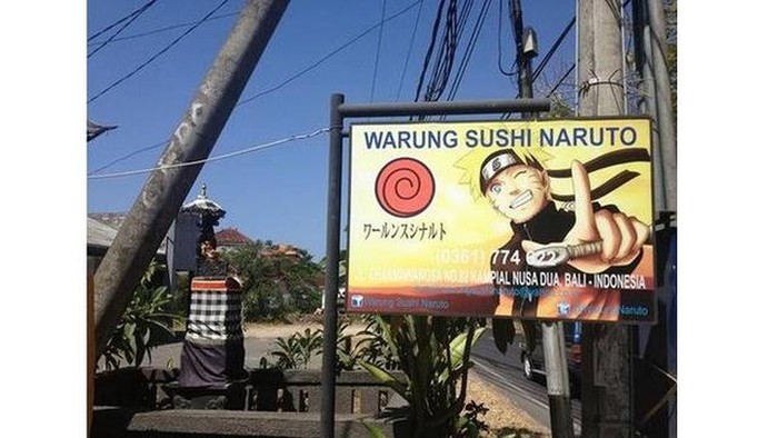10 Spanduk Kocak Tempat Makan ala Jepang yang Bikin Ngakak
