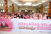 Ribuan Emak-emak Jabodetabek Deklarasi Dukung Ganjar di 2024