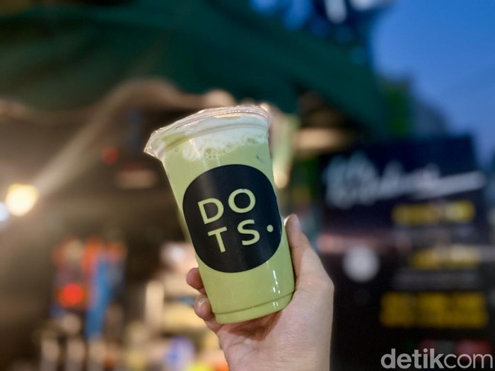 Dots Green Tea, Minuman Kekinian yang jadi Favorit di Karawang