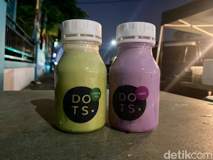 Dots Green Tea, Minuman Kekinian yang jadi Favorit di Karawang