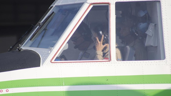 Pesawat 'Rain Maker' NC212i RI Lakoni Misi Ferry Flight ke Thailand