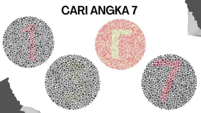 Tes Buta Warna Pakai Soal Super Gampang, Tak Butuh 5 Menit untuk Jawab ...
