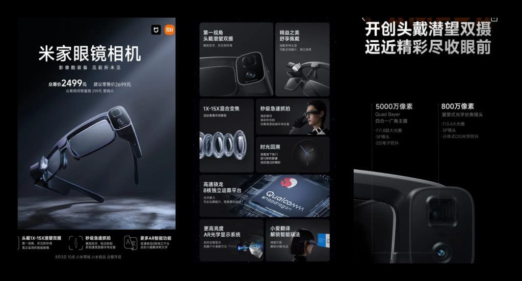 Xiaomi Mijia Smart Glass Dirilis Kacamata Pintar Kaya Fitur Harga Murah