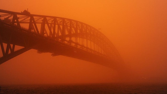 Kumpulan Foto-foto Badai Pasir yang Bikin Merinding