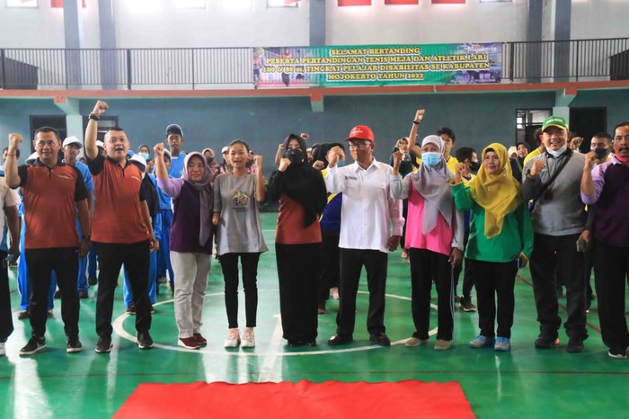 Gelar Paralimpik Tingkat Pelajar, Pemkab Mojokerto Jaring Atlet Unggul Gelar Paralimpik Tingkat Pelajar, Pemkab Mojokerto Jaring Atlet Unggul