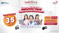 Enaknya Pelanggan IndiHome, Buat Konten Bisa Dapat Puluhan Juta Rupiah