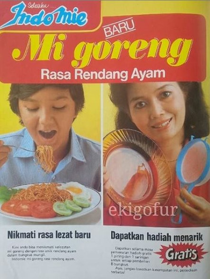 10 Poster Iklan Mie Instan Lawas Ini Berhasil Bikin Nostalgia