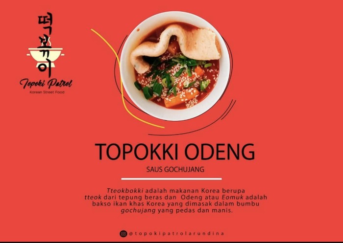 Daebak! Topokki Rp 10 ribuan Ada di Sini