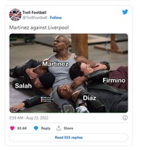 Meme Kocak Manchester United Bantai Liverpool di Old Trafford
