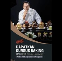 Tinggal SATU HARI! Kesempatan Kursus GRATIS Bersama Chef Yongki Gunawan