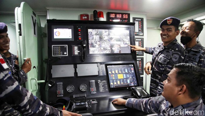 Mengintip Jeroan Kapal Perang Terbaru Indonesia, KRI Dorang-874