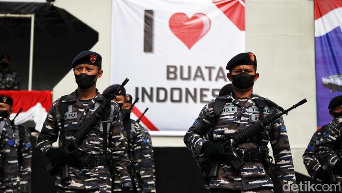 Peresmian KRI Dorang-874 dan KRI Bawal-875, Asli Buatan Indonesia