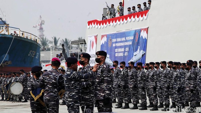 Peresmian KRI Dorang-874 dan KRI Bawal-875, Asli Buatan Indonesia