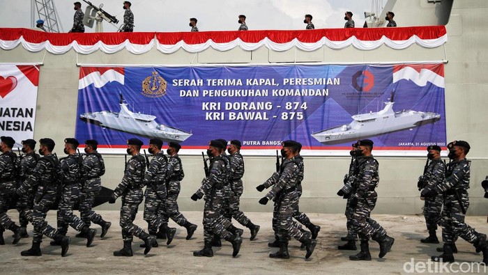 Peresmian KRI Dorang-874 dan KRI Bawal-875, Asli Buatan Indonesia