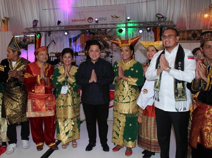 Bareng Erick Thohir, Andre Rosiade Kukuhkan IKM Perwakilan Belanda Bareng Erick Thohir, Andre Rosiade Kukuhkan IKM Perwakilan Belanda
