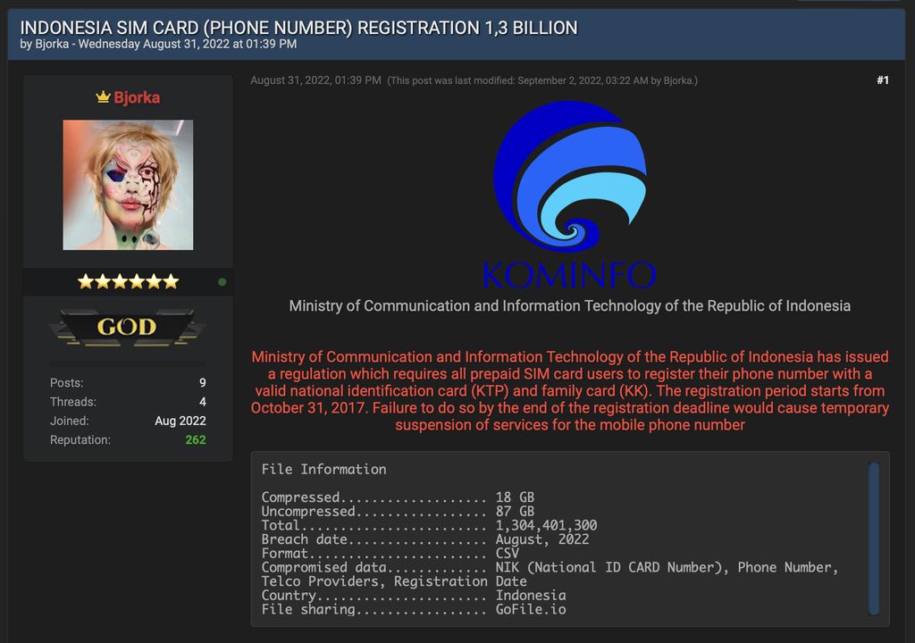 Fakta-fakta Kebocoran Data Registrasi SIM Card Fakta-fakta Kebocoran Data Registrasi SIM Card