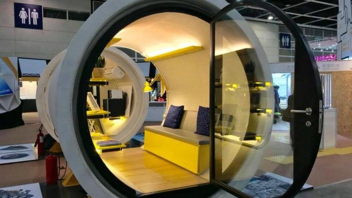 Unik Banget Nih, Ada Rumah dari 'Pipa Beton Doraemon'