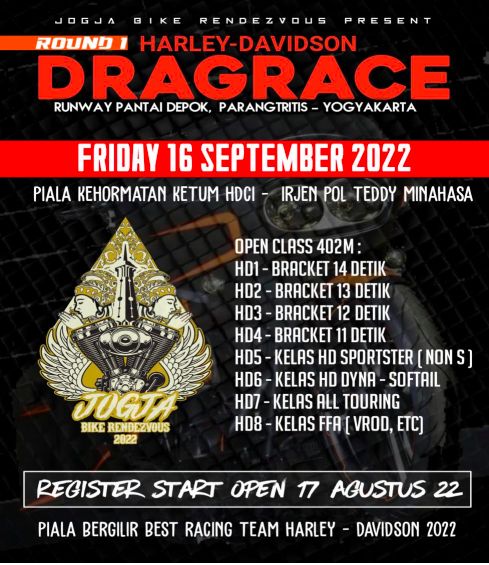 Dragrace ala Harley-Davidson Digelar di Yogyakarta Dragrace ala Harley-Davidson Digelar di Yogyakarta
