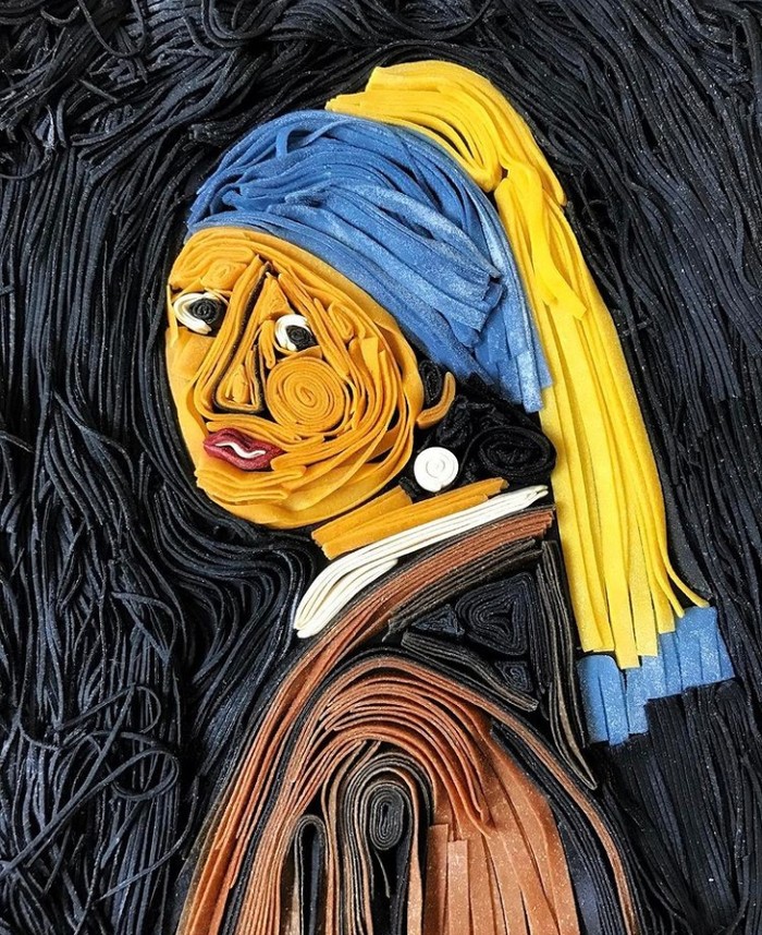 Keren! Ada Baby Joda hingga Lukisan Van Gogh yang Dibuat dari Pasta