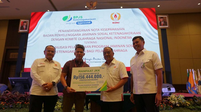 BP Jamsostek Gandeng KONI Lindungi Atlet BP Jamsostek Gandeng KONI Lindungi Atlet