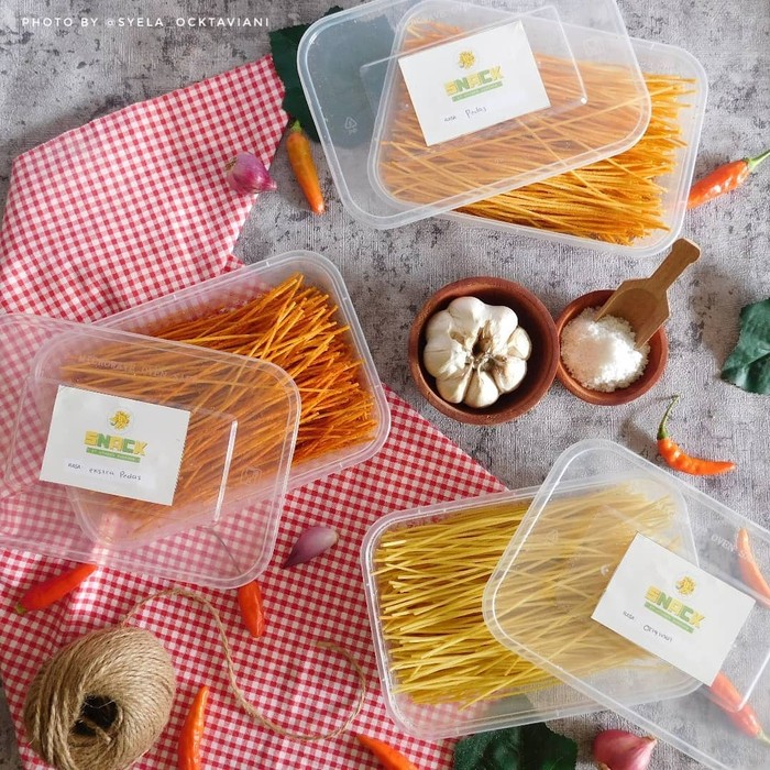 20 Jajanan Lidi yang Renyah Pedas Rp 3 Ribuan Ada di Sini