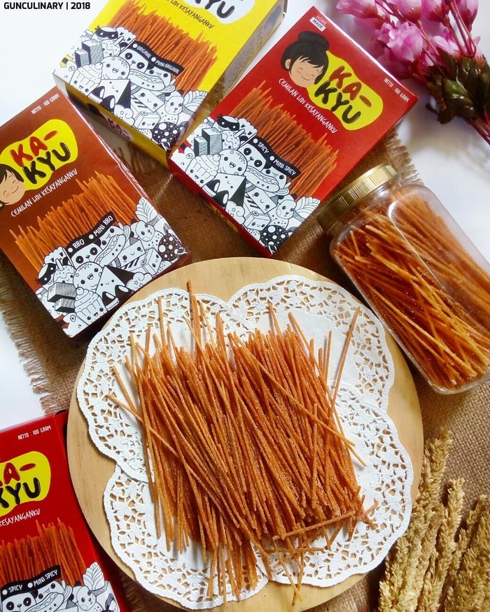 20 Jajanan Lidi yang Renyah Pedas Rp 3 Ribuan Ada di Sini