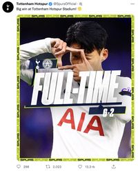 Sensasional Hat-trick Heung-min Son Bikin Netizen Berdecak Kagum