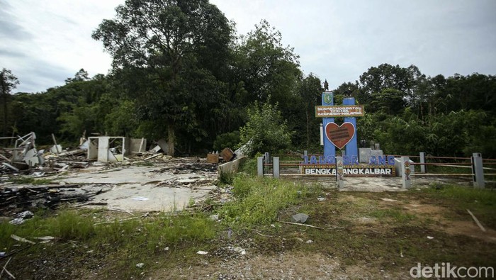 PLBN Jagoi Babang Belum Rampung, Begini Pos Sementaranya