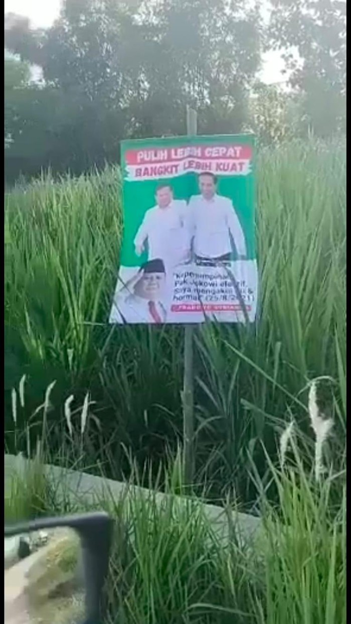 Gerindra Sempat Mengira Baliho Penjegal Prabowo Nyapres Dipasang Relawan Gerindra Sempat Mengira Baliho Penjegal Prabowo Nyapres Dipasang Relawan