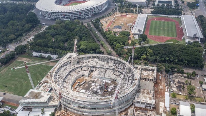 Megahnya Stadion Piala Dunia Bola Basket di GBK