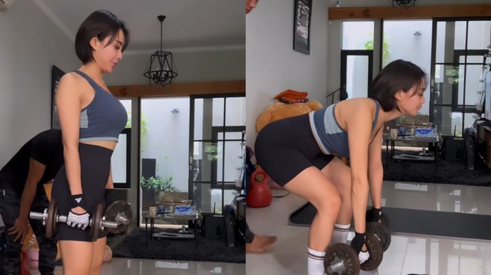 Penampilan 'Body Goals' Wika Salim, Perut Ratanya Bikin Warganet 'Salfok'