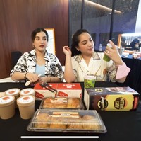 7 Foto Tasya Farasya Kembali Muncul, Ngonten Bareng Nagita Saat Hamil 8 Bulan