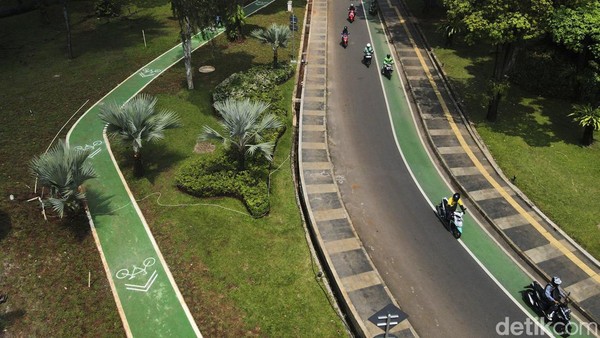 Ditata Anies, Begini Wajah Baru Taman Semanggi