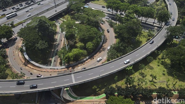 Ditata Anies, Begini Wajah Baru Taman Semanggi