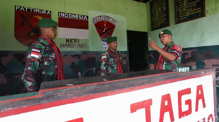 Semangat Prajurit TNI Mengamankan Kedaulatan RI di Pulau Terluar