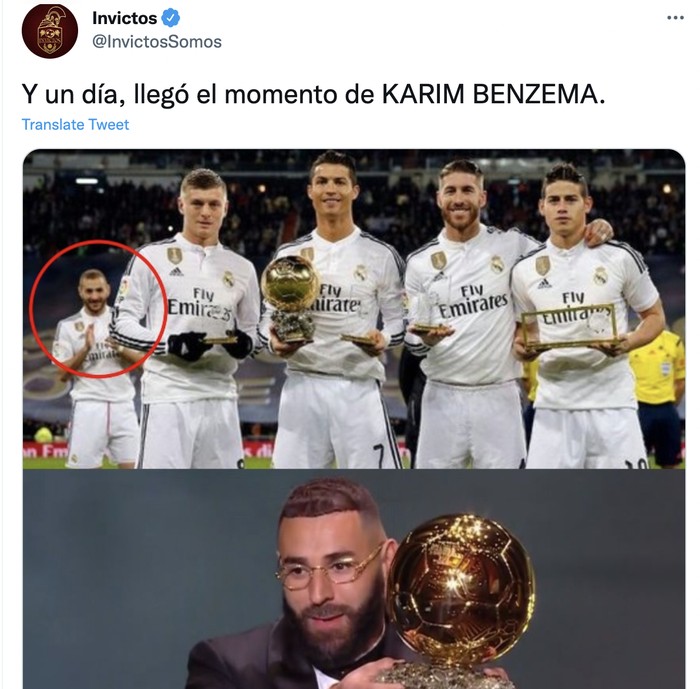 Karim Benzema Raih Ballon d'Or, Netizen Kaitkan dengan Zidane