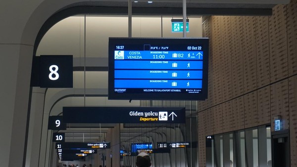 Penampakan Terminal Bawah Tanah Pelabuhan Galata yang Canggih