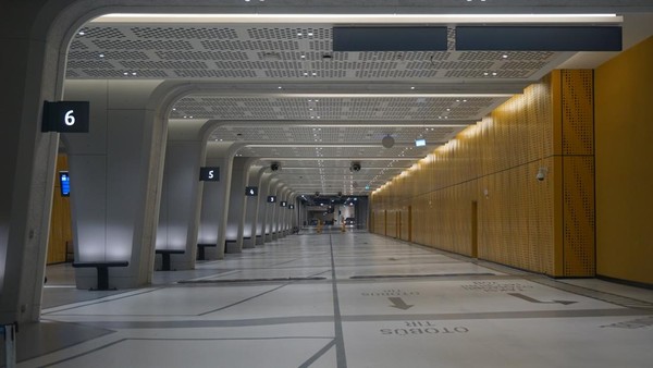 Penampakan Terminal Bawah Tanah Pelabuhan Galata yang Canggih