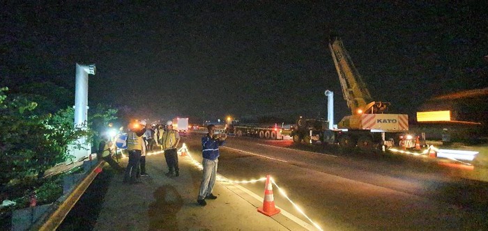 Tiang Sensor Bayar Tol Tanpa Setop Dipasang, Begini Bentuknya