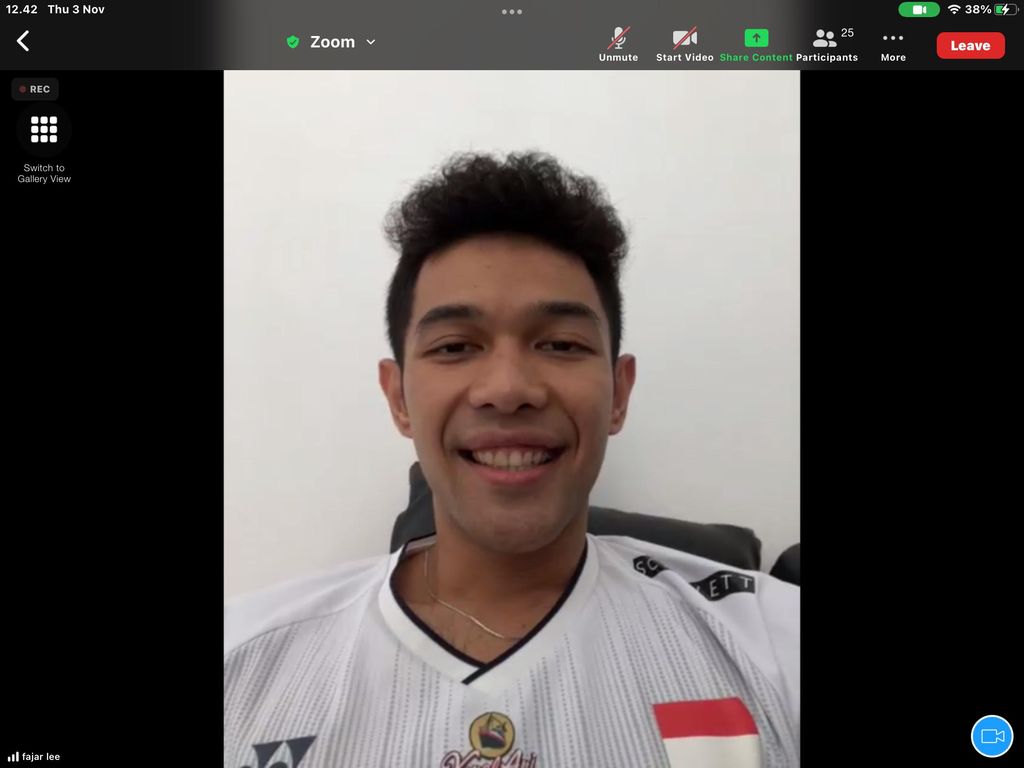Antusiasme Fajar Alfian Ikuti Turnamen Mini PBSI Antusiasme Fajar Alfian Ikuti Turnamen Mini PBSI
