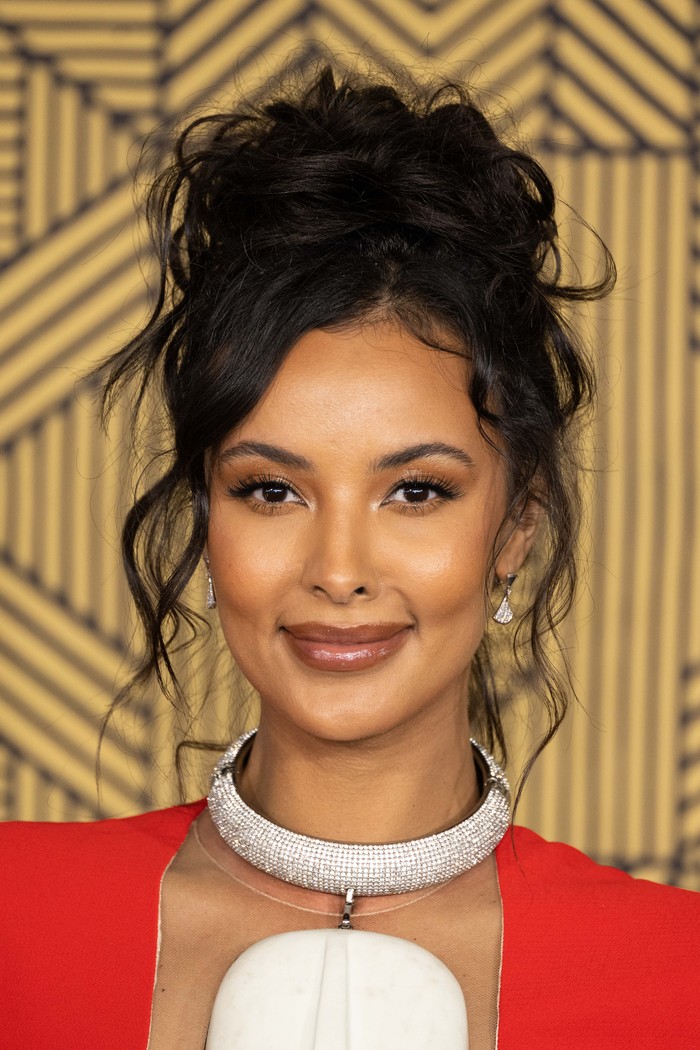Sexy In Red! Maya Jama di Premiere Black Panther: Wakanda Forever